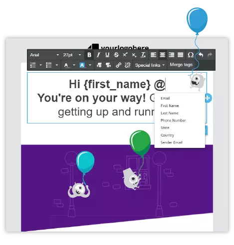 Create HTML Emails with Templates | Enginemailer